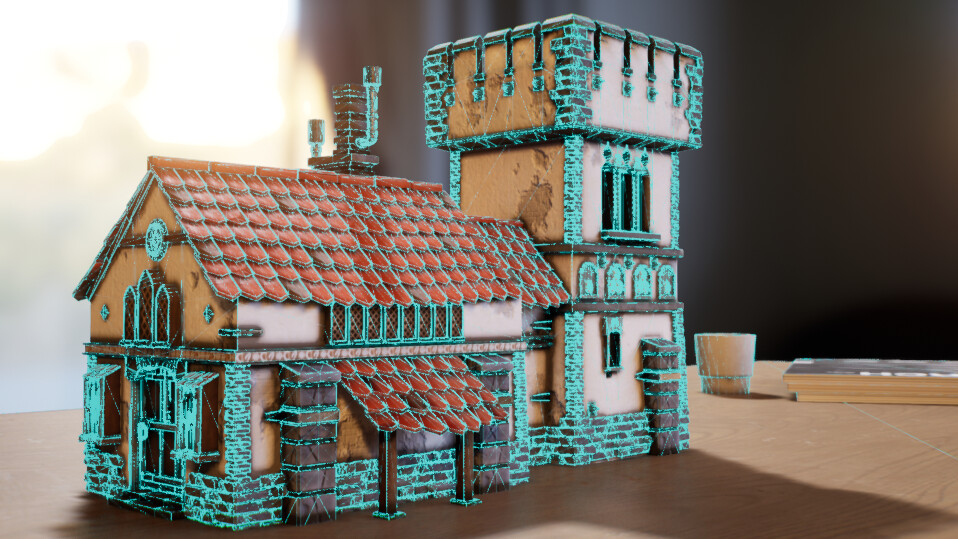 Aiden Huxley - Warhammer Fortified Manor House