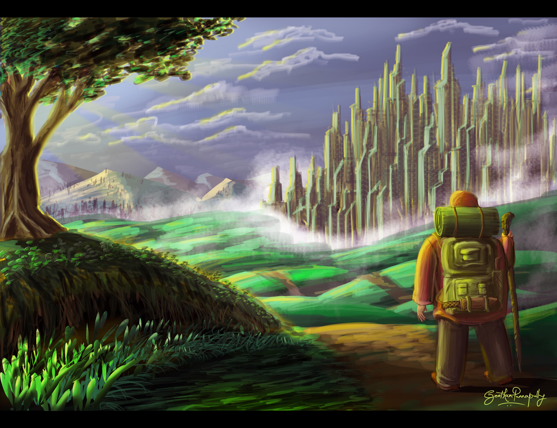 ArtStation - Environment speed art