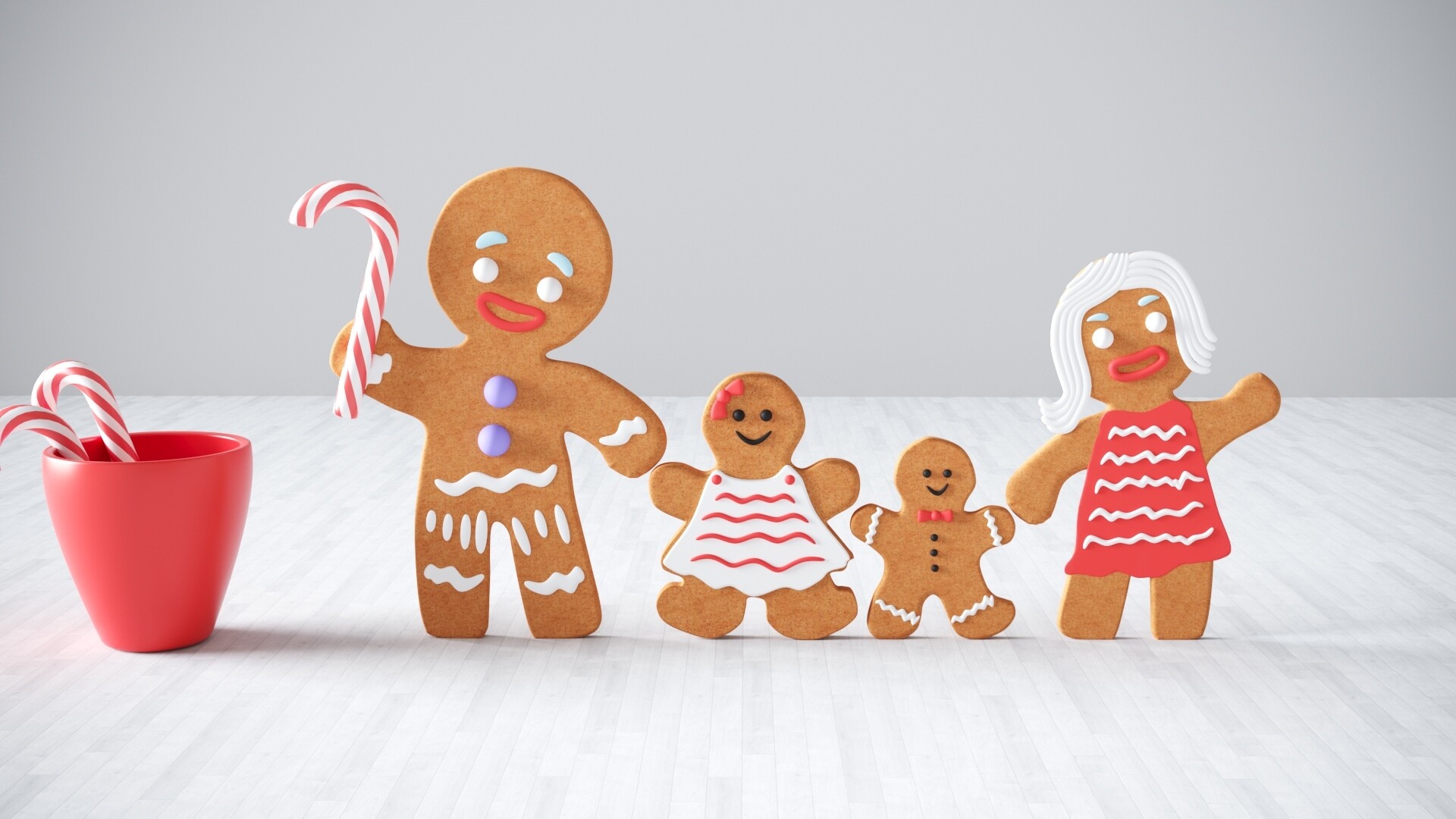 ArtStation - Family of cookies