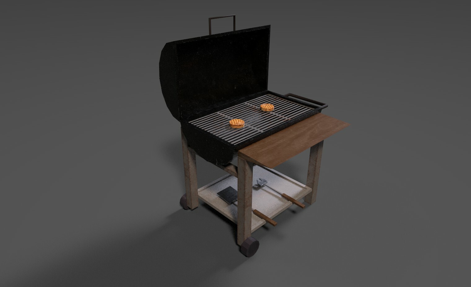 ArtStation - Rusty barbecue