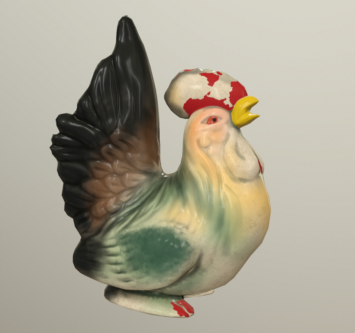ArtStation - Porcelain Chicken Model