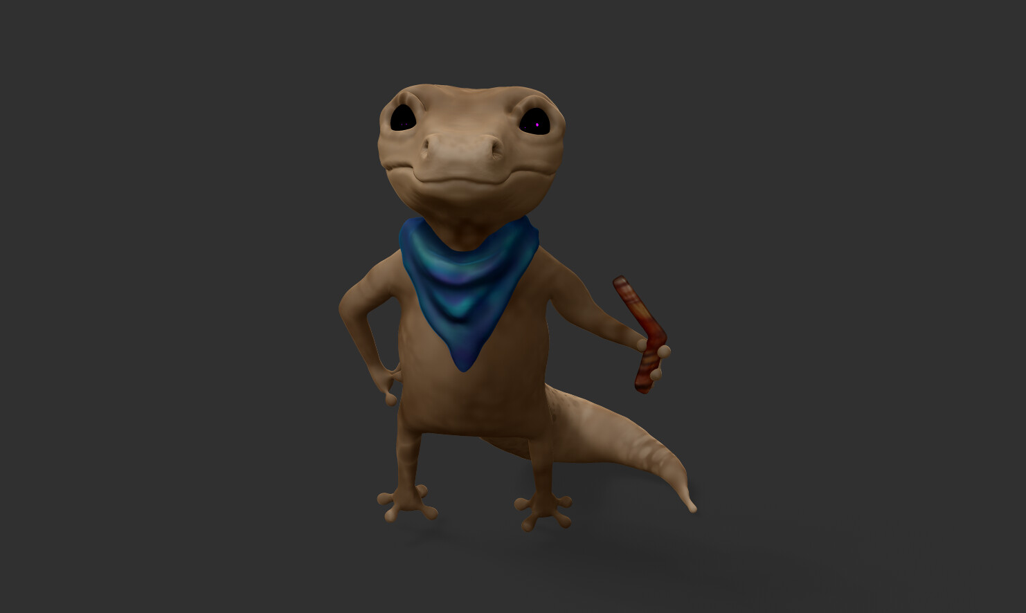 ArtStation - Gecko Character Swip