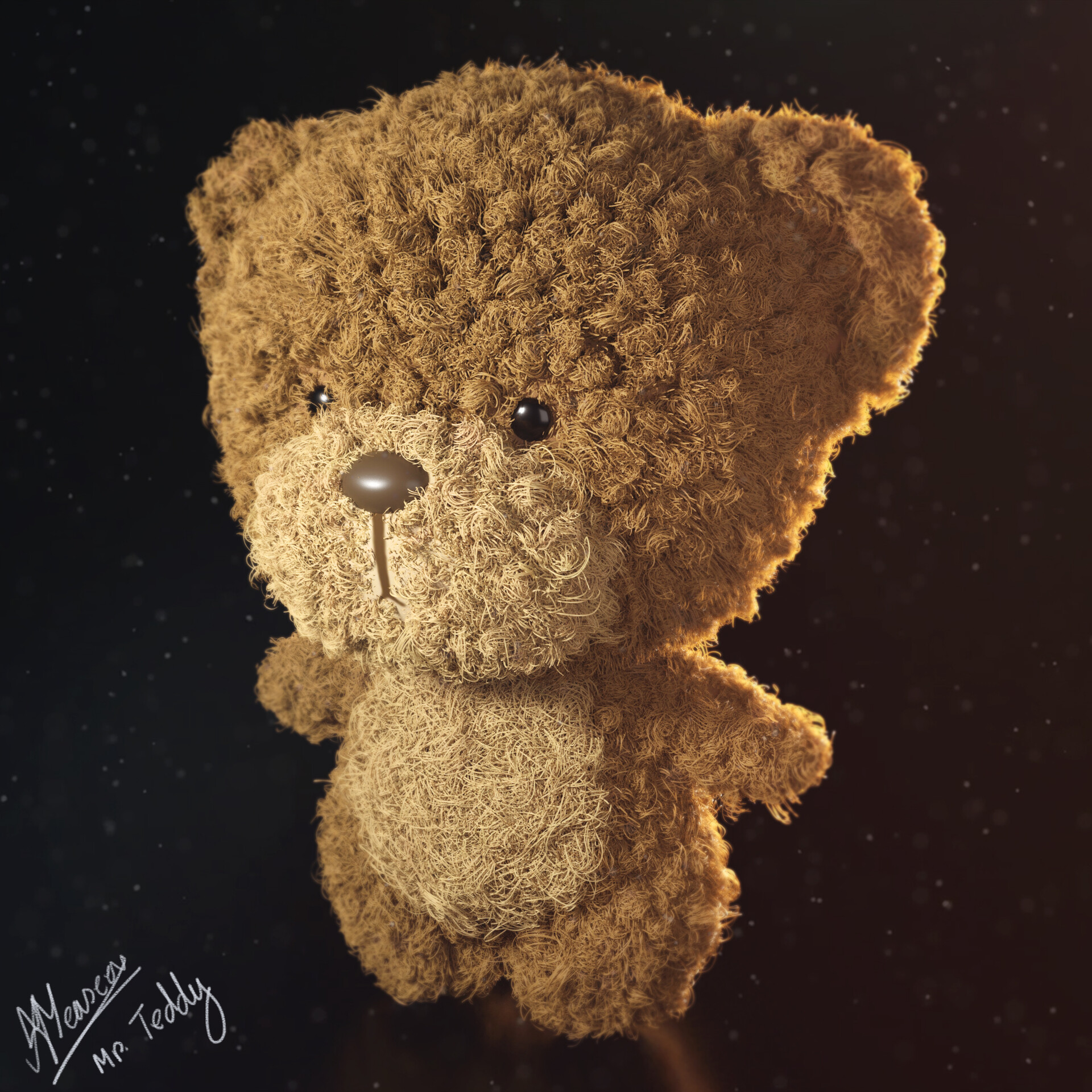 ArtStation - Teddy Bear - XGen RnD