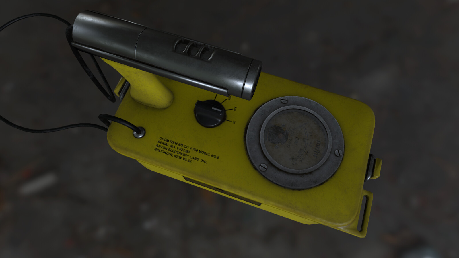 James Hastings - CD V-700 Geiger Counter