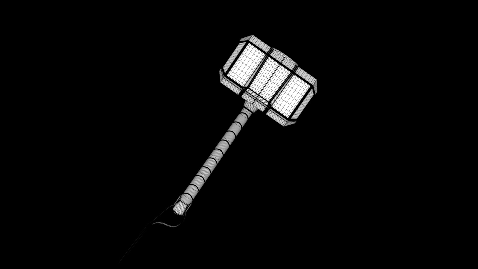 Thors Hammer Marvel Drawing