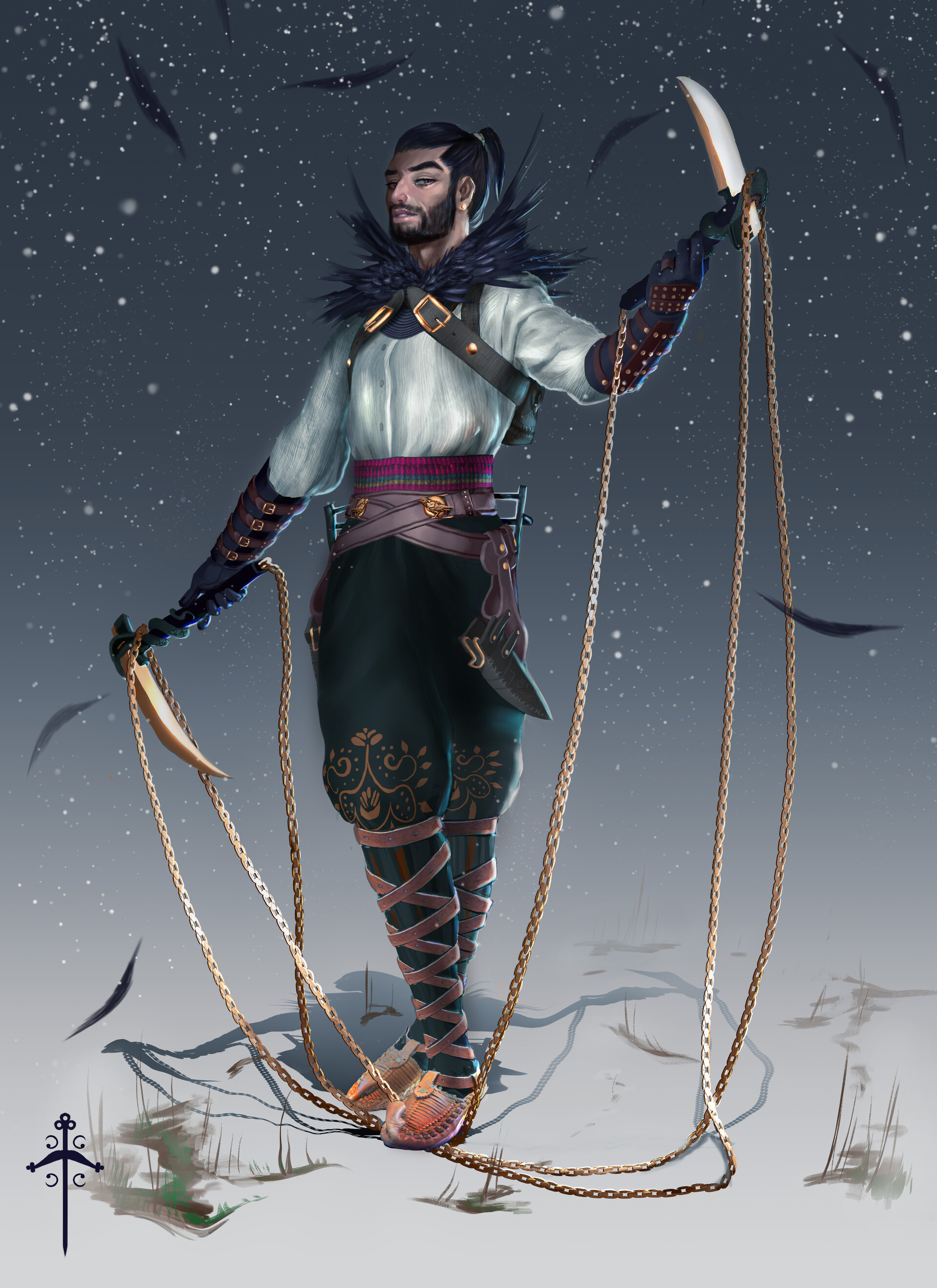 ArtStation - Zlatan the Rogue of Gold