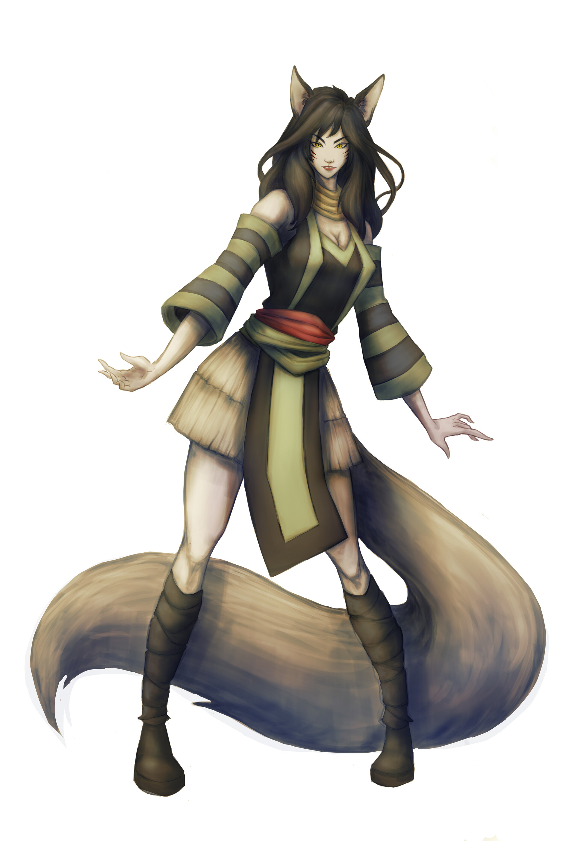 ArtStation - Ahri Fanart