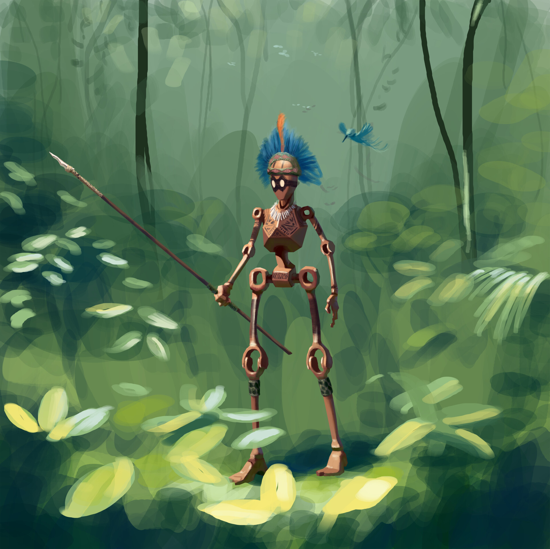 ArtStation - Robot Indian