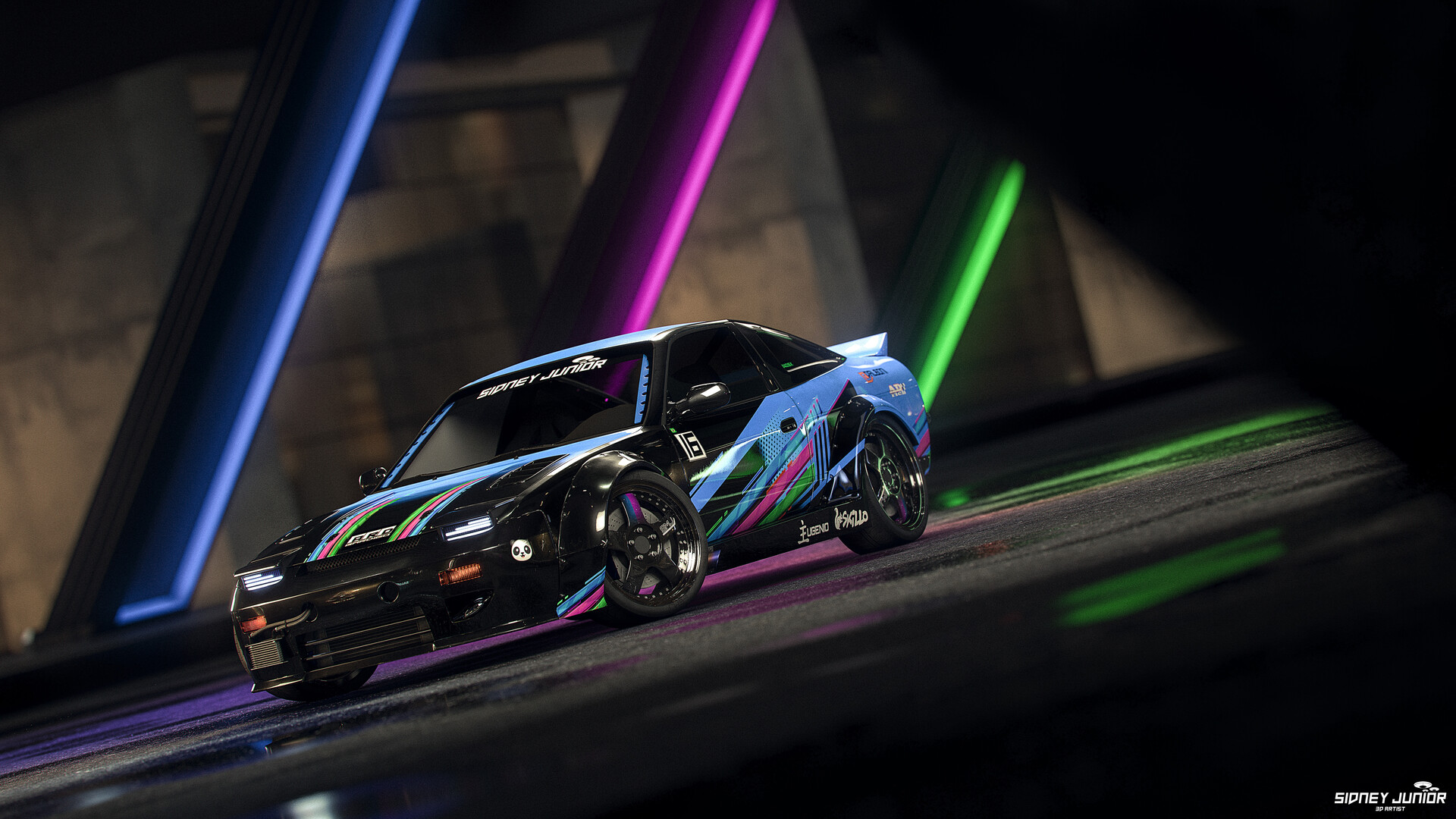 ArtStation - Nissan 240SX