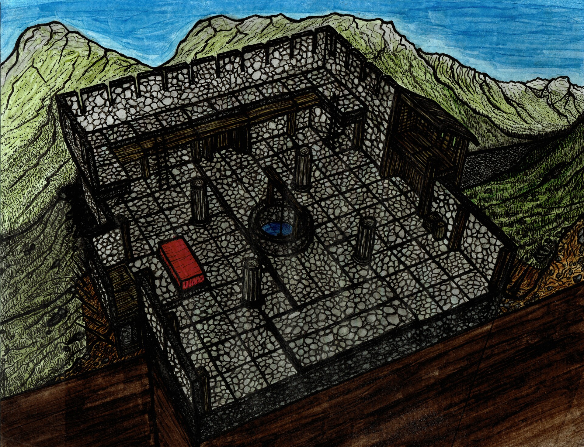 ArtStation - Isometric Fortress, Kai Thomas