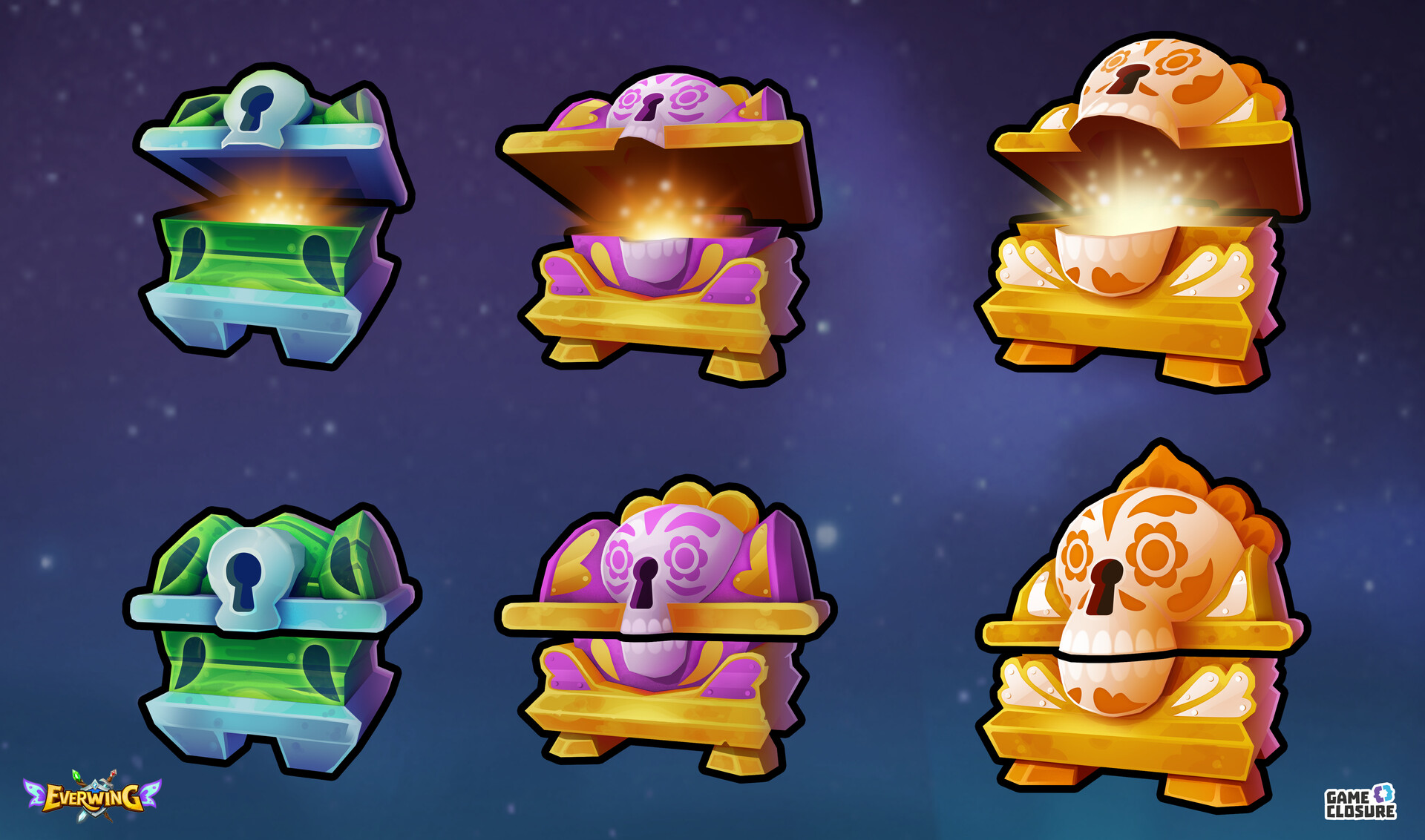 Brian Kistler - Everwing Backgrounds and Props