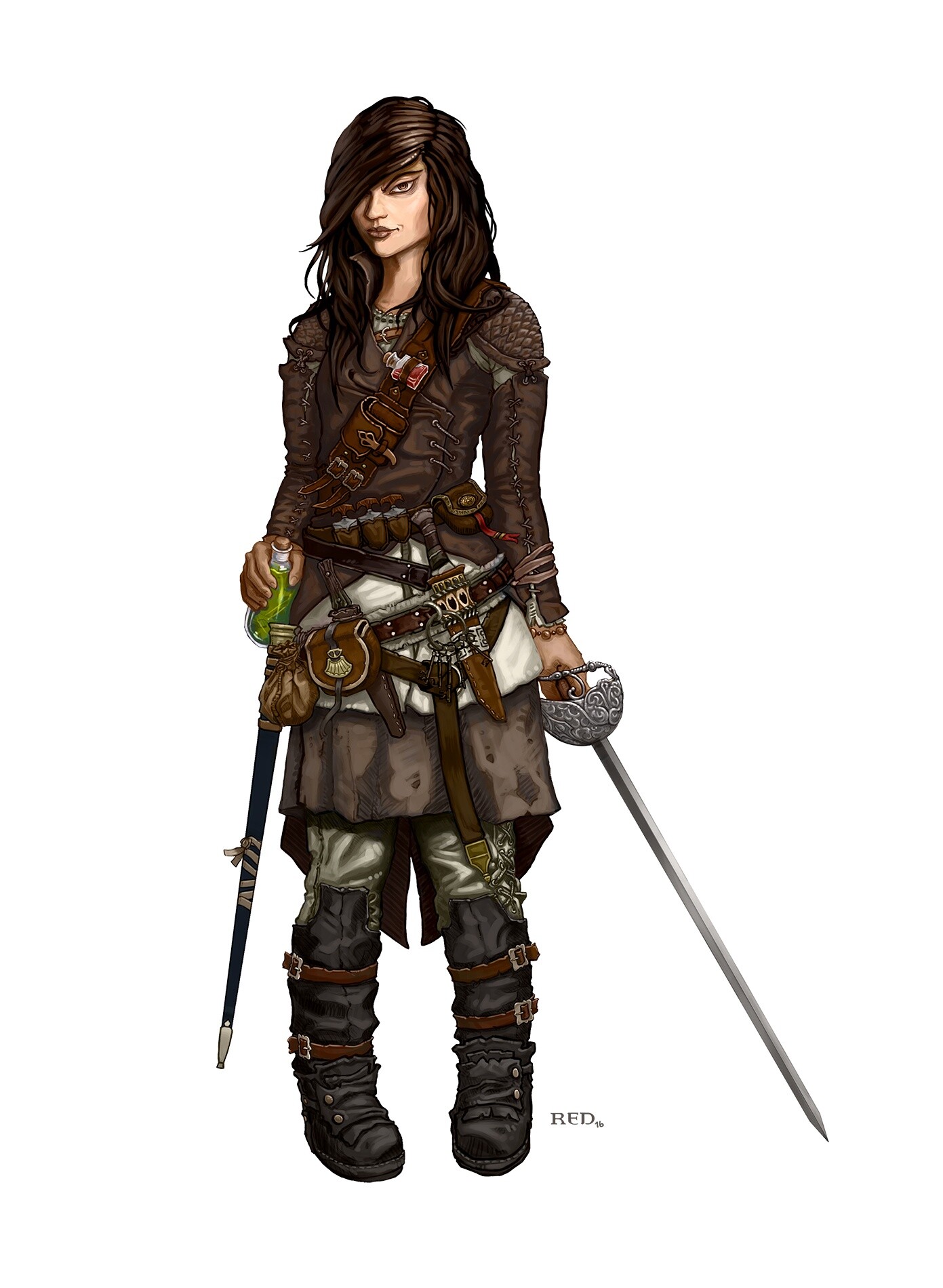 Lance Red - Edge of Eventide: Iconic Characters