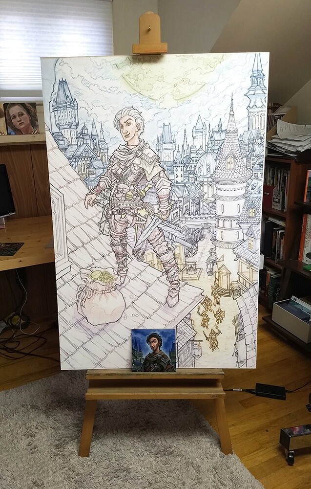 Lance Red - Drake, Half-Elf Rogue