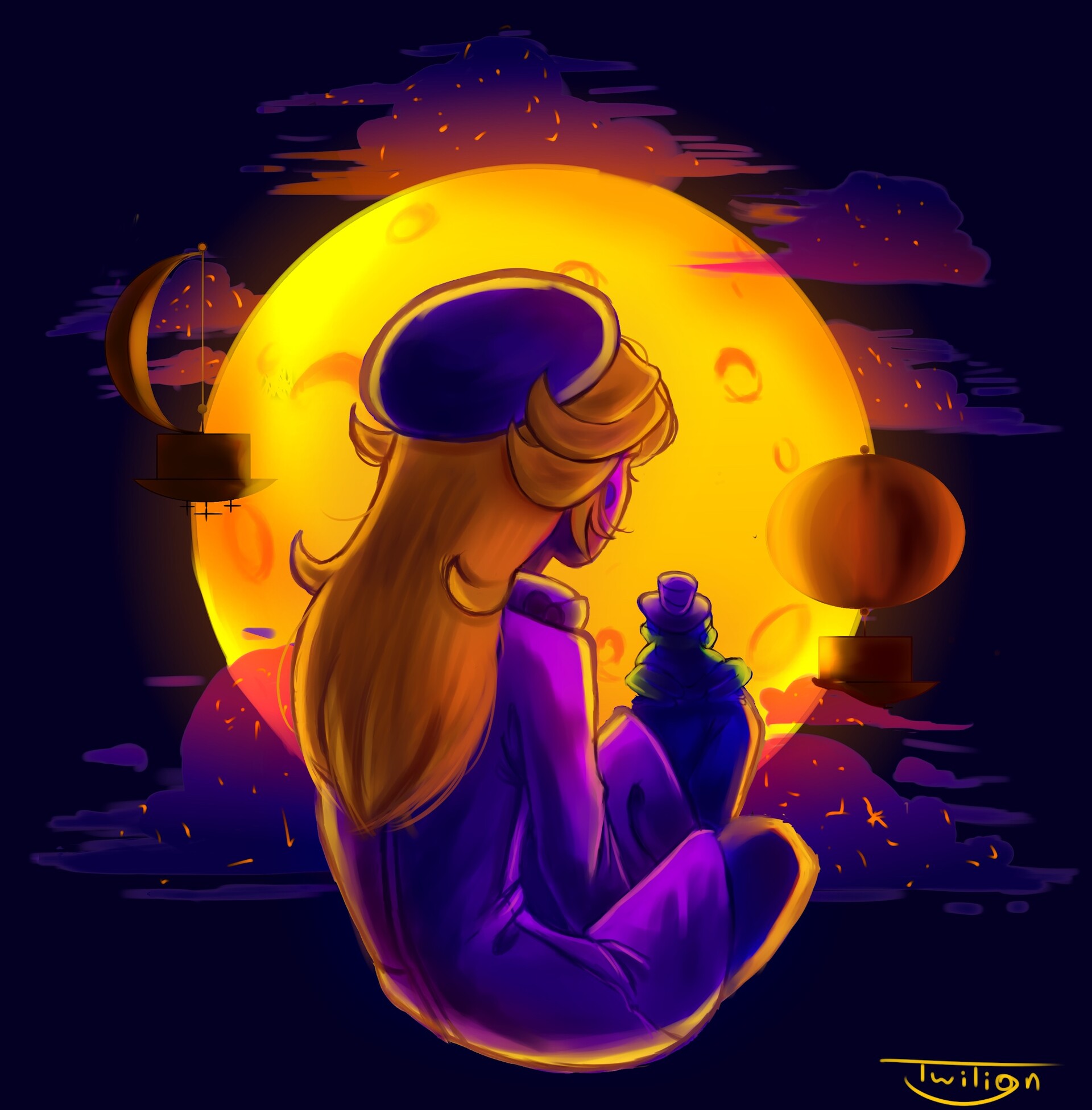 ArtStation - Peach in Cap Kingdom