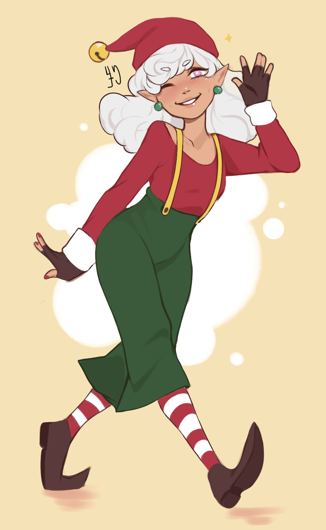 ArtStation - Christmas elf