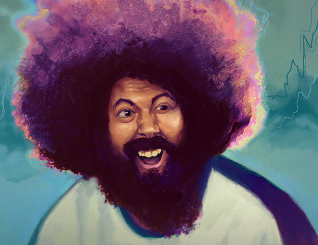 ArtStation - Reggie Watts- Coffee Sips