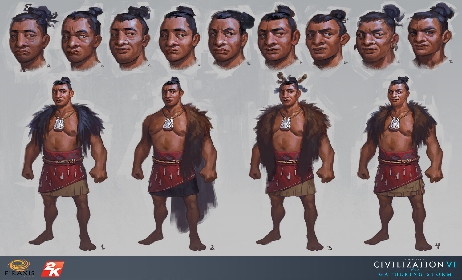 ArtStation - Kupe of the Māori (Civilization VI: Gathering Storm)