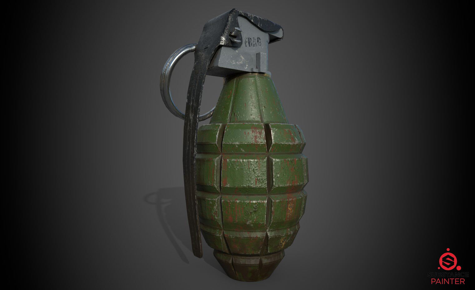 ArtStation - Pineapple Grenade Mk2