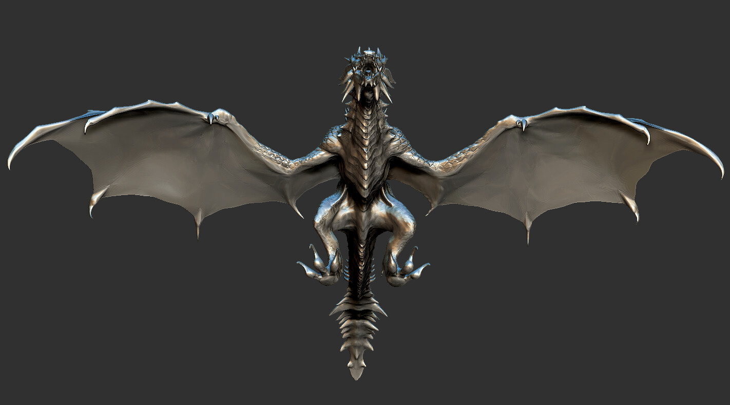Poppy Parr - Wyvern 3D Model