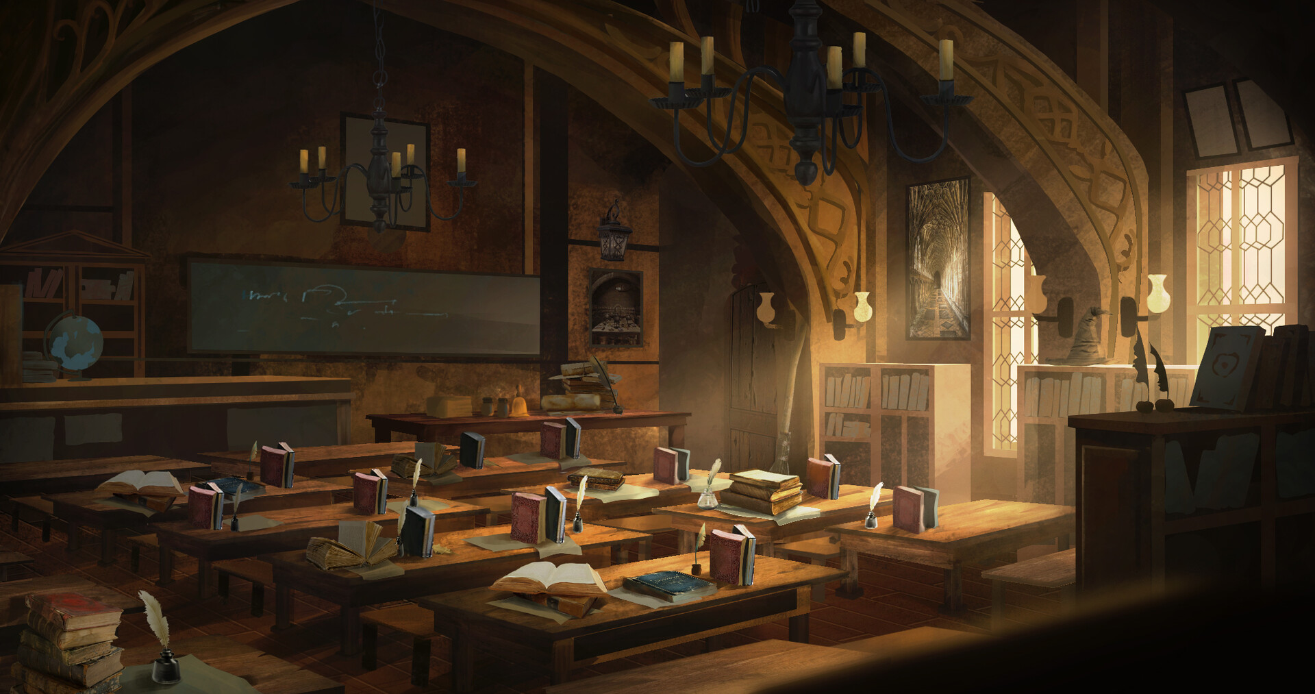 ArtStation - Classroom