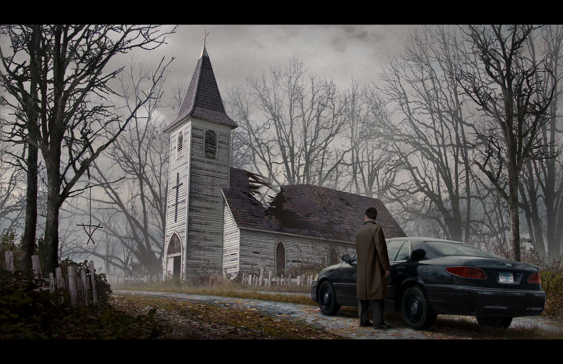 Abandoned Church (True Detective) by Findara McAvinchey : r/ImaginaryPolice