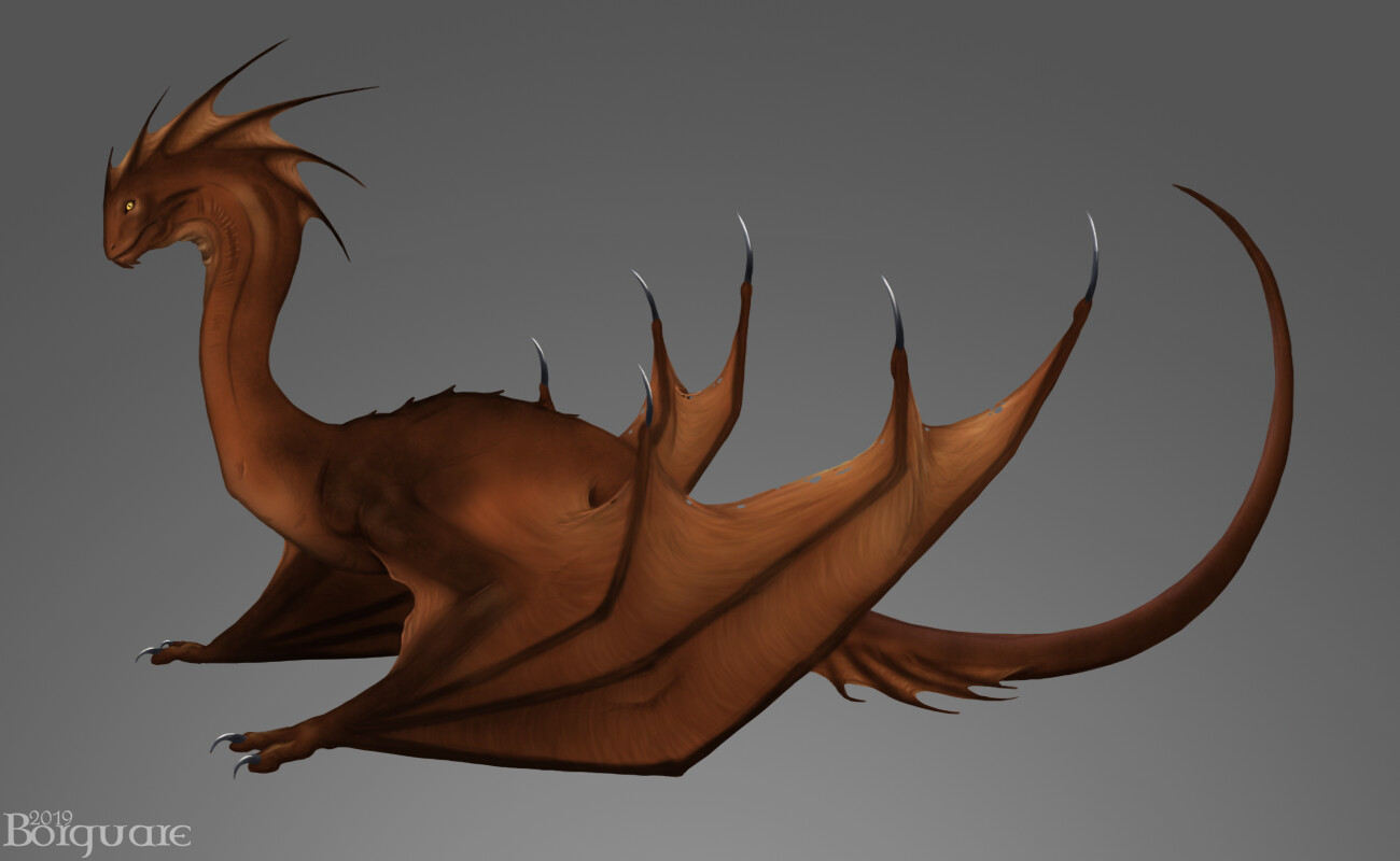 ArtStation - Dragon concept art