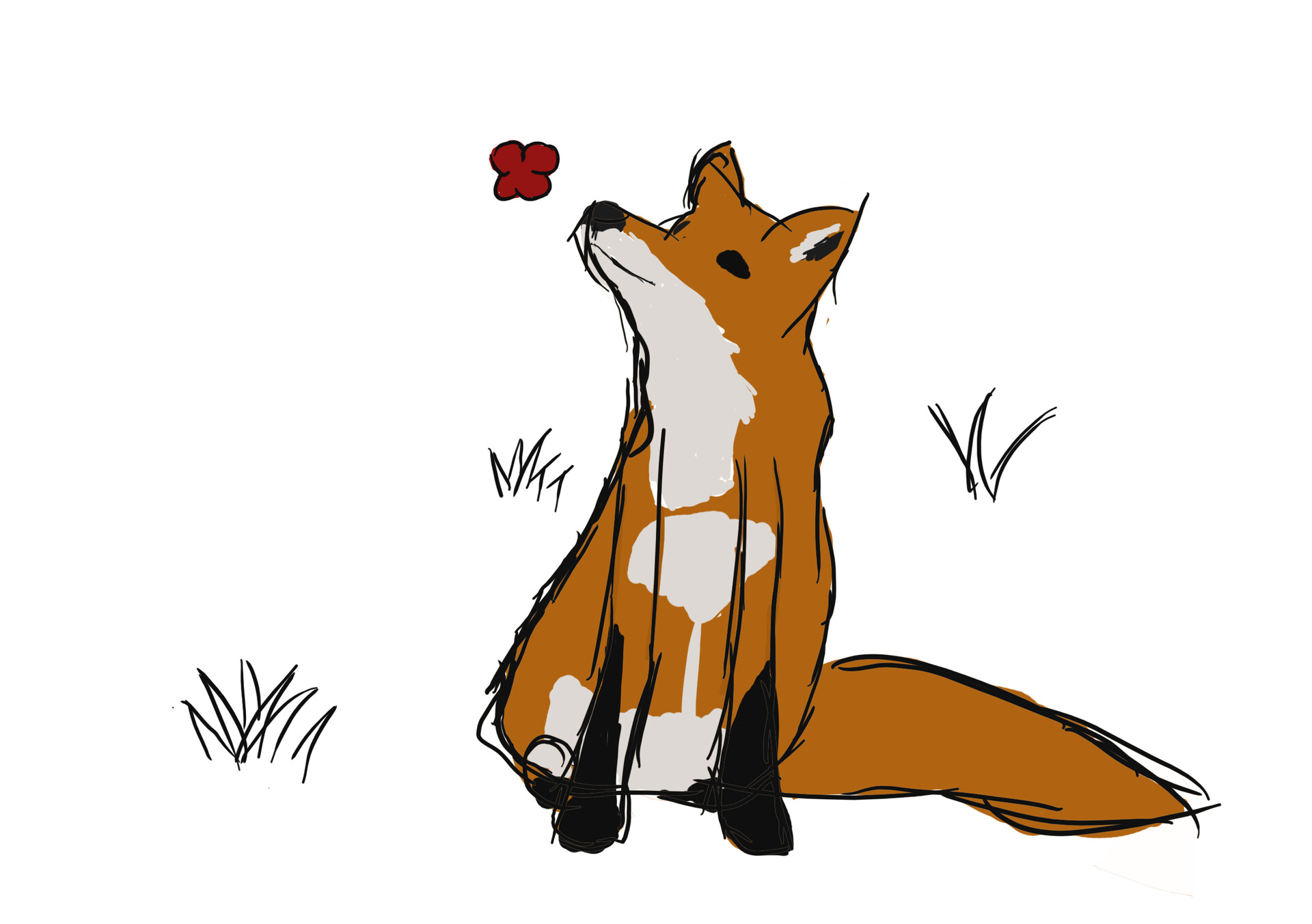 ArtStation - Fox - Illustration for children's book