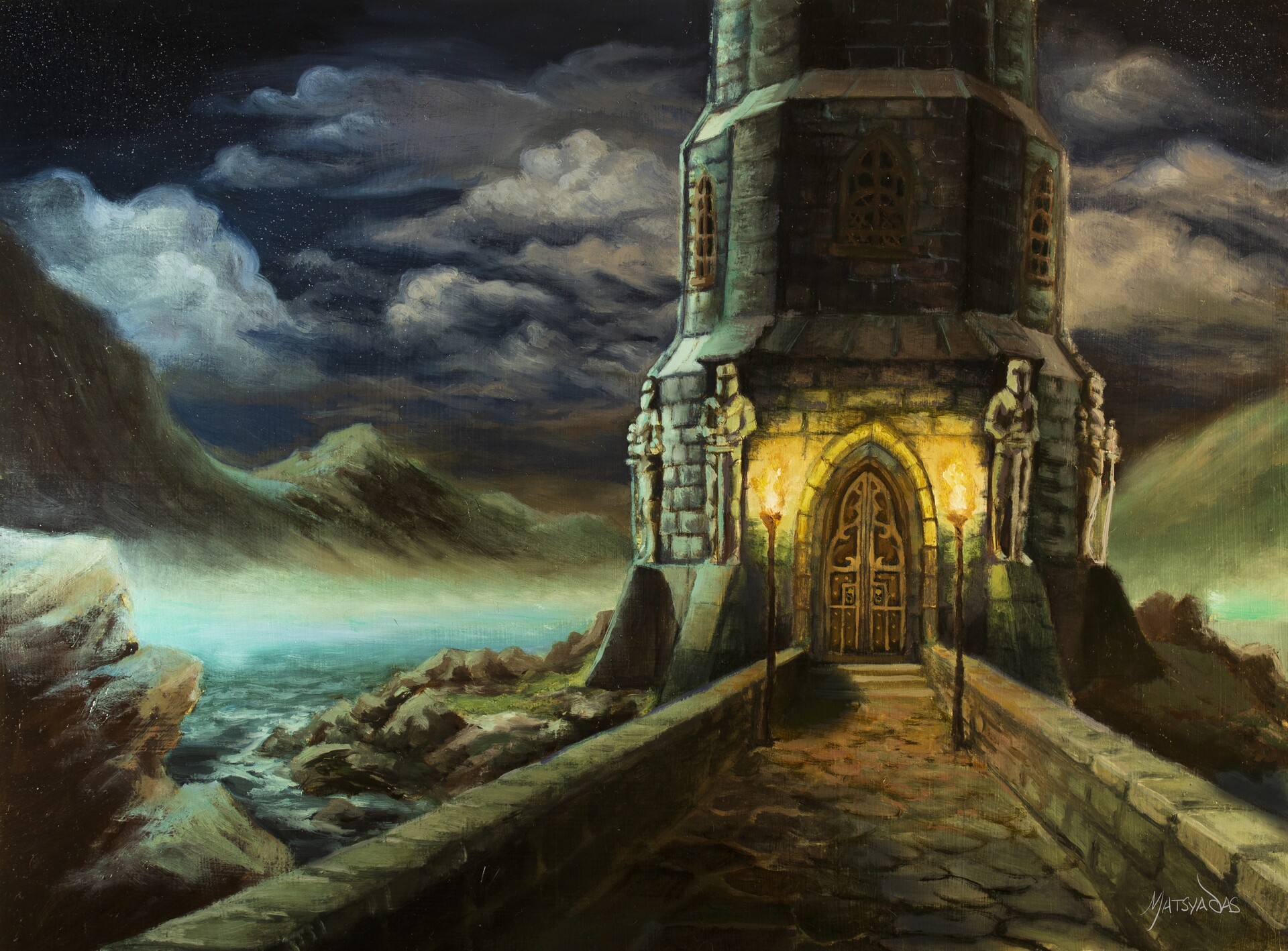 ArtStation - The Obsidian Tower - Cover