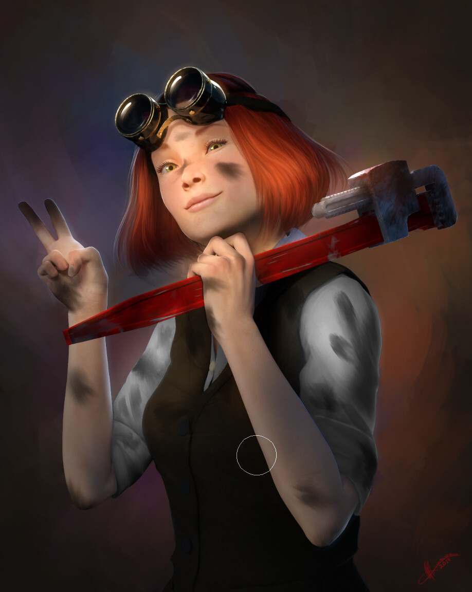 ArtStation - Moxie Portrait