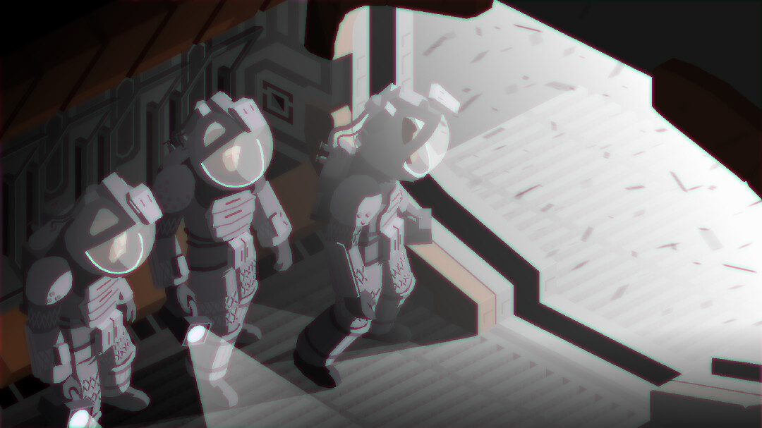 ArtStation - Alien 1979 - 2D isometric pixels