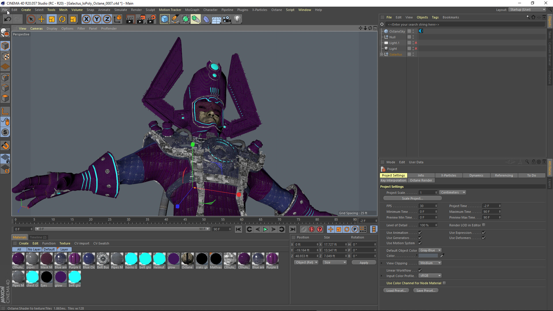 Mathias Omotola - Galactus - Marvel