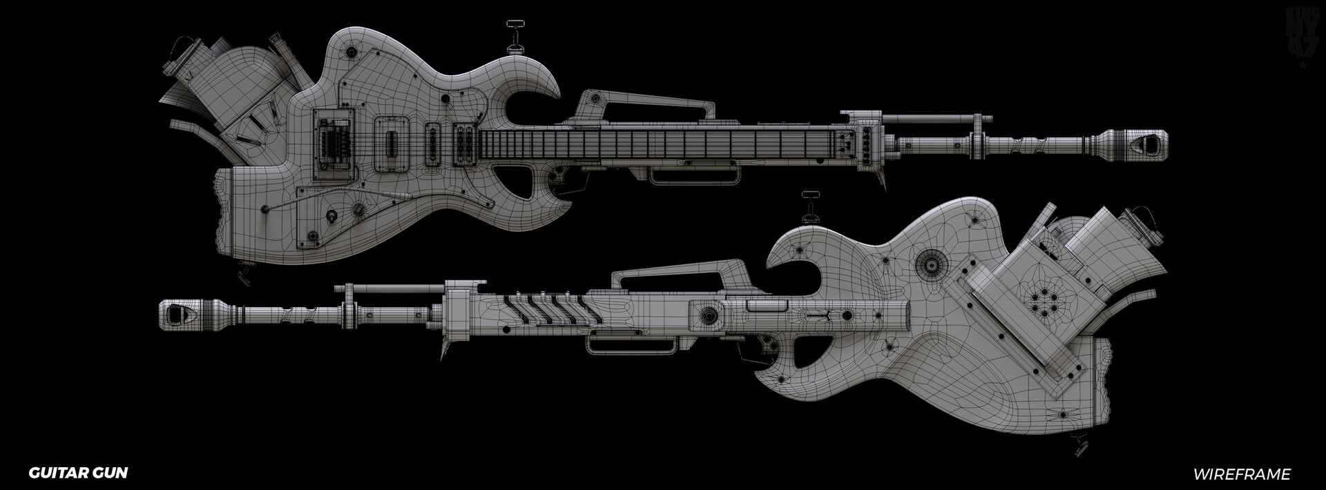 Ranga M Nyabeze Guitar Gun