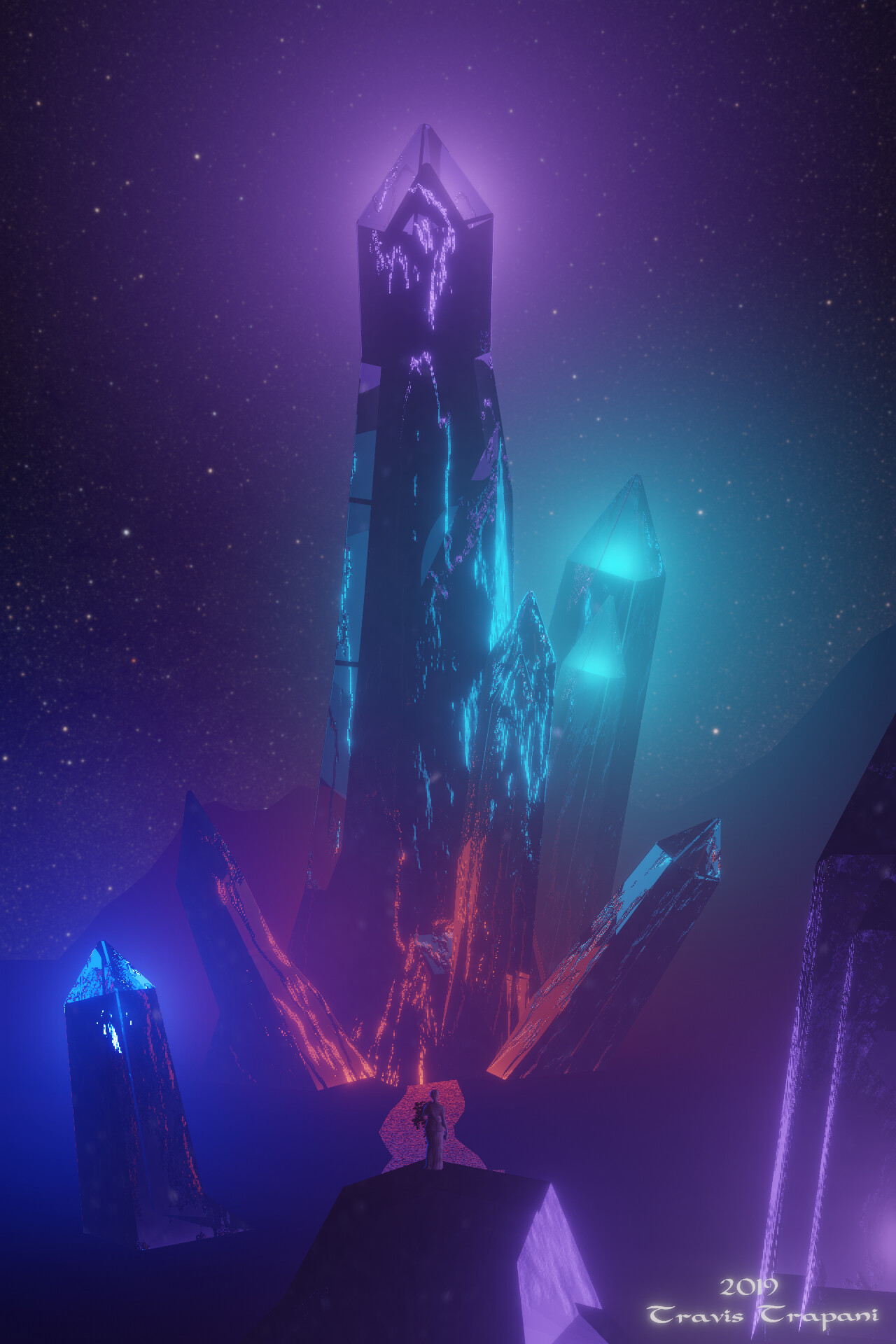 ArtStation - Crystal Desert