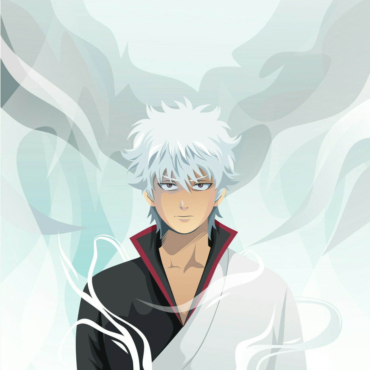ArtStation - Sakata Gintoki / Shiroyasha