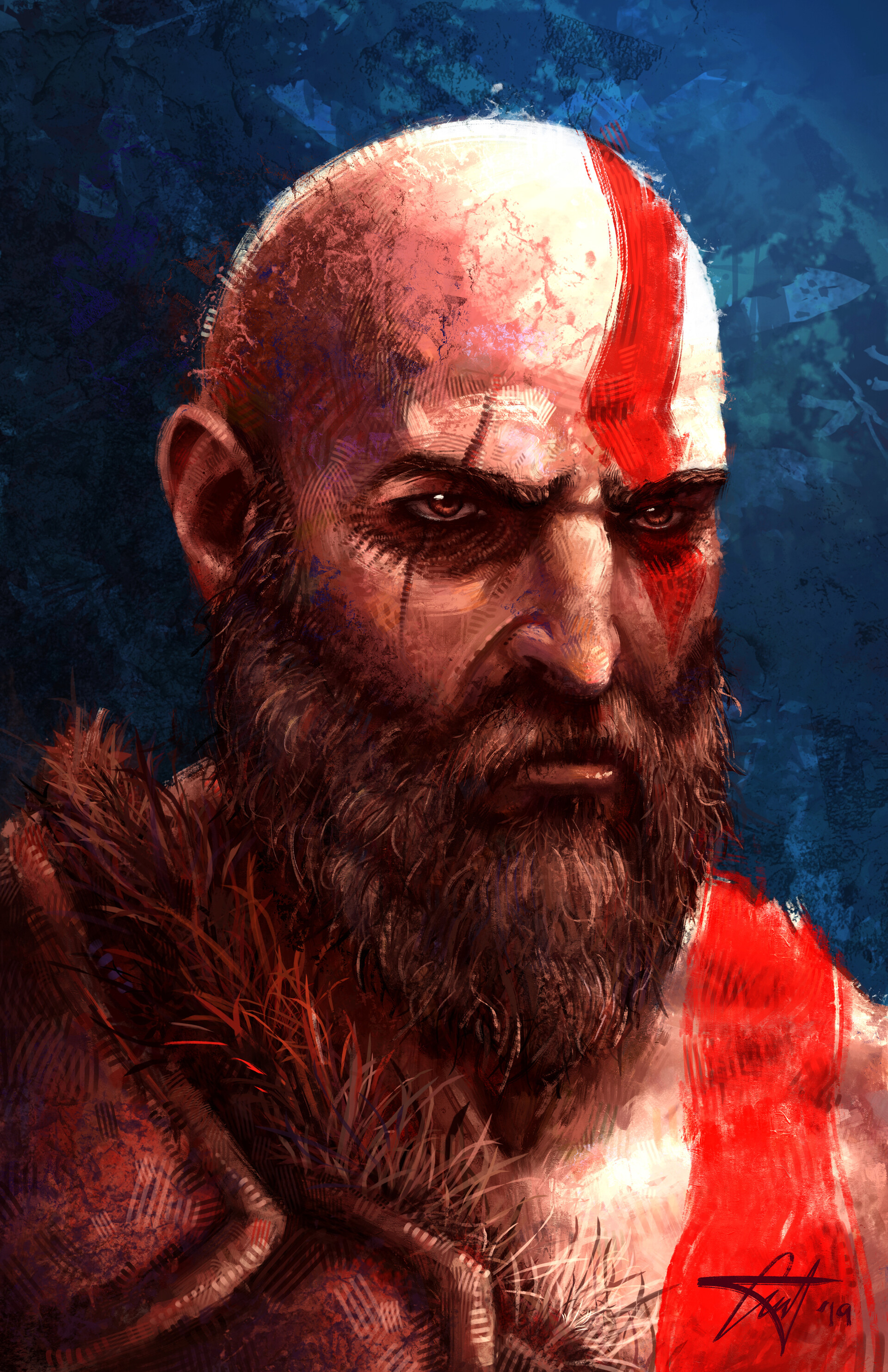 Kratos Painting