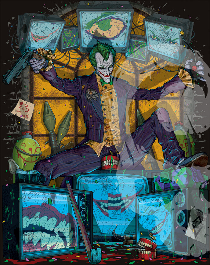 ArtStation - Joker Arkham