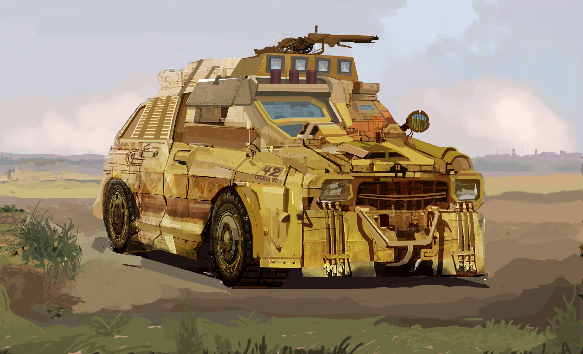 Evan Nayfa - Scorched earth buggy