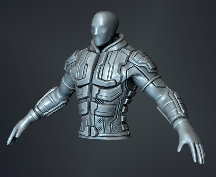 John Yakimow - The Pit Infinity | Armor Sculpts