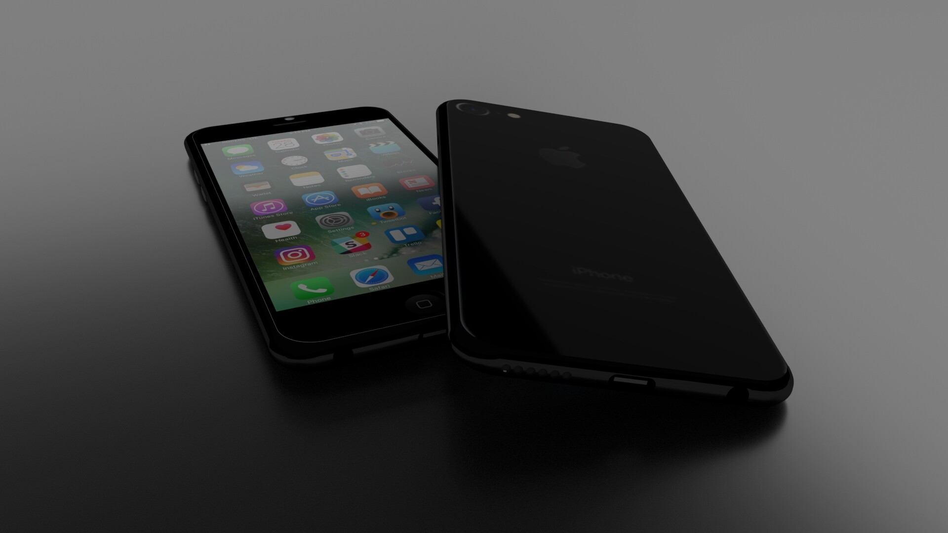 ArtStation - iphone model and render