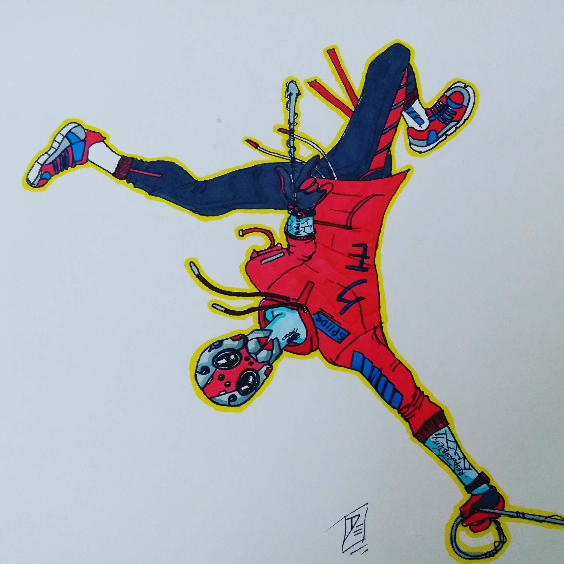 ArtStation - Artwork 2019 : Spider-man (urban redesign)