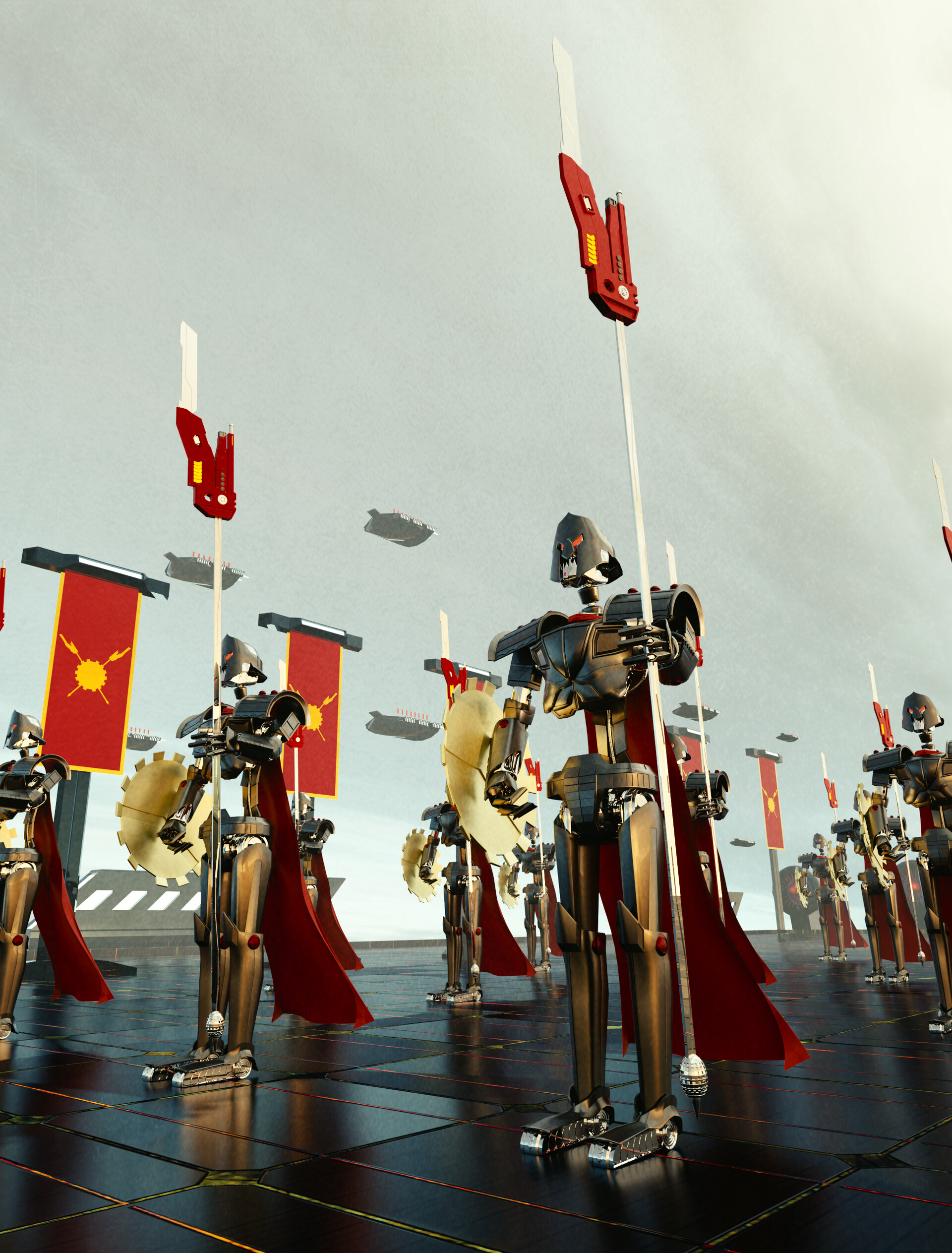 ArtStation - Spartan Robot(My first animation)