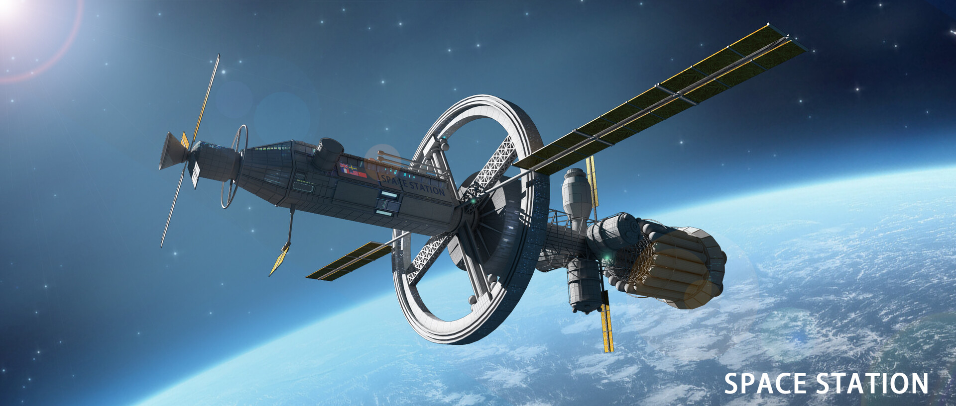 ArtStation - space station