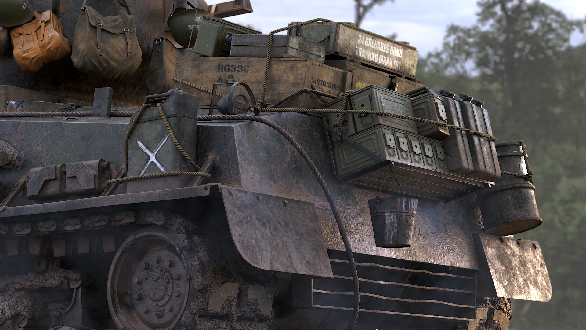 Thiyagarajan Murugesan - Sherman M4 Tank (FURY)