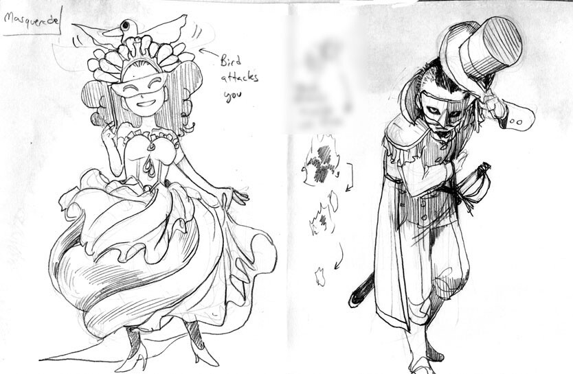 ArtStation - Masquerade Concept