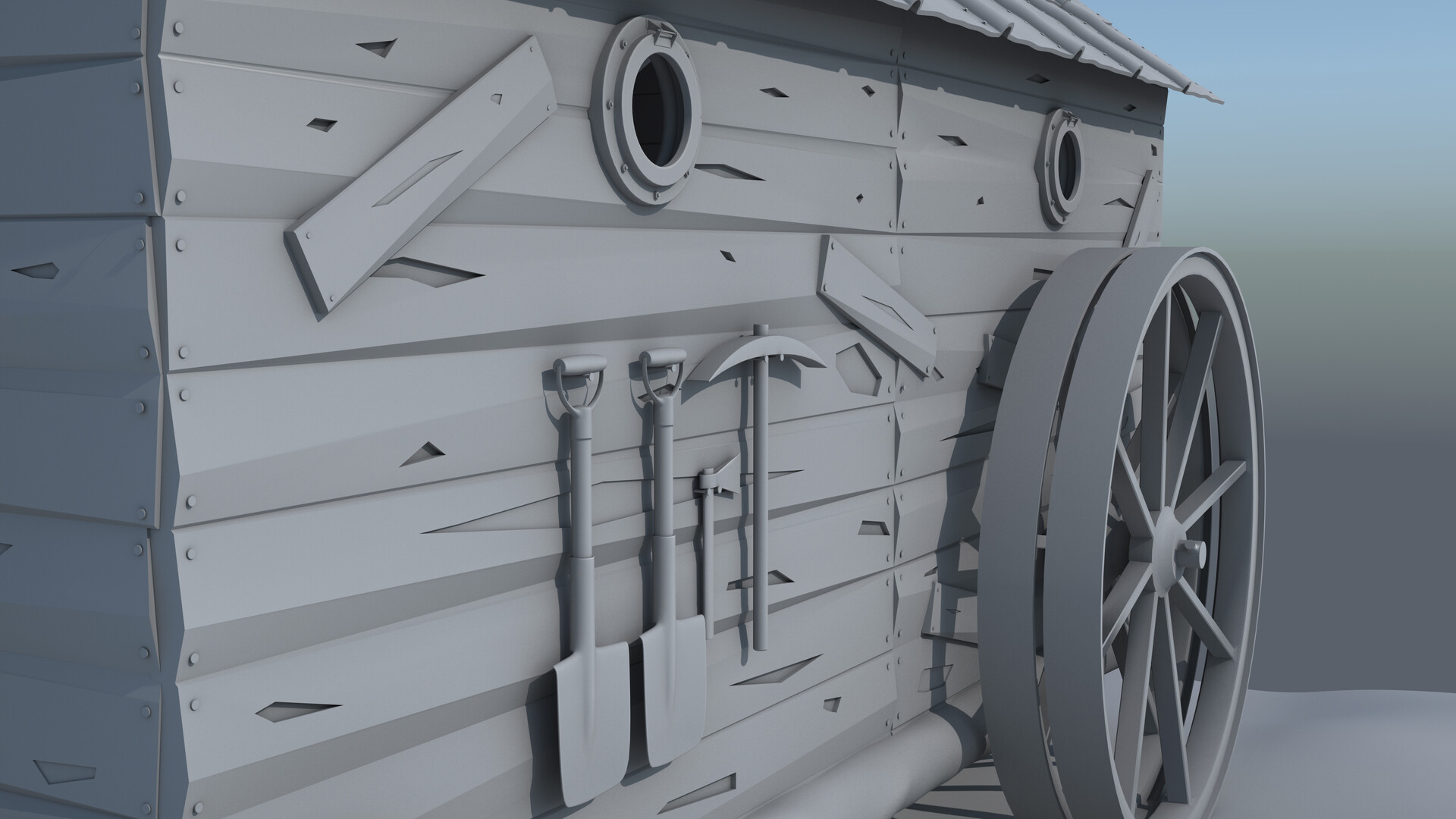 Kieran Hall - Re-imagined Dwelling (GardenShed,Trailer,Steampunk ...