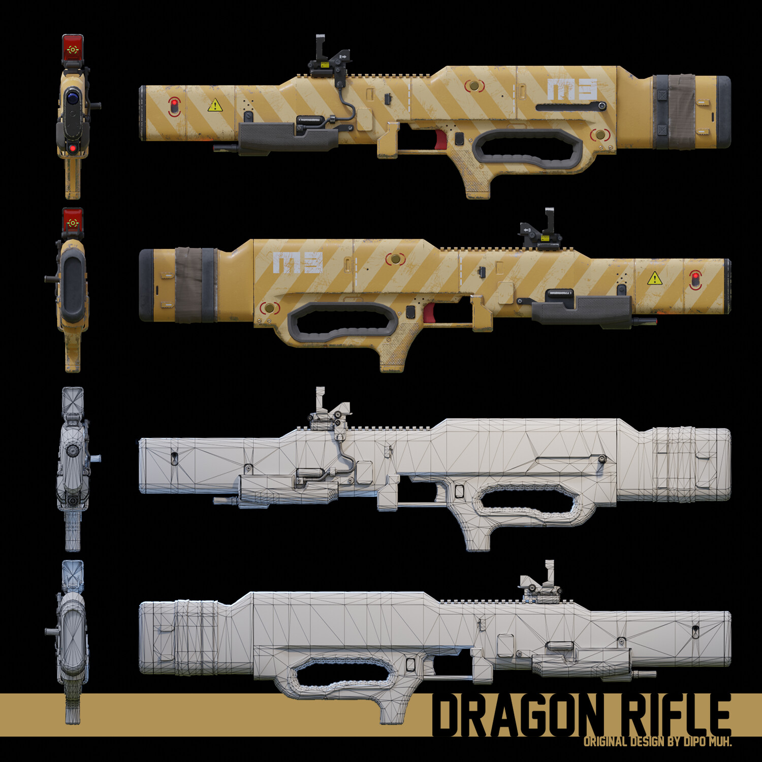 giorgio baroni - Sci-fi Laser Rifle: Dragon Rifle