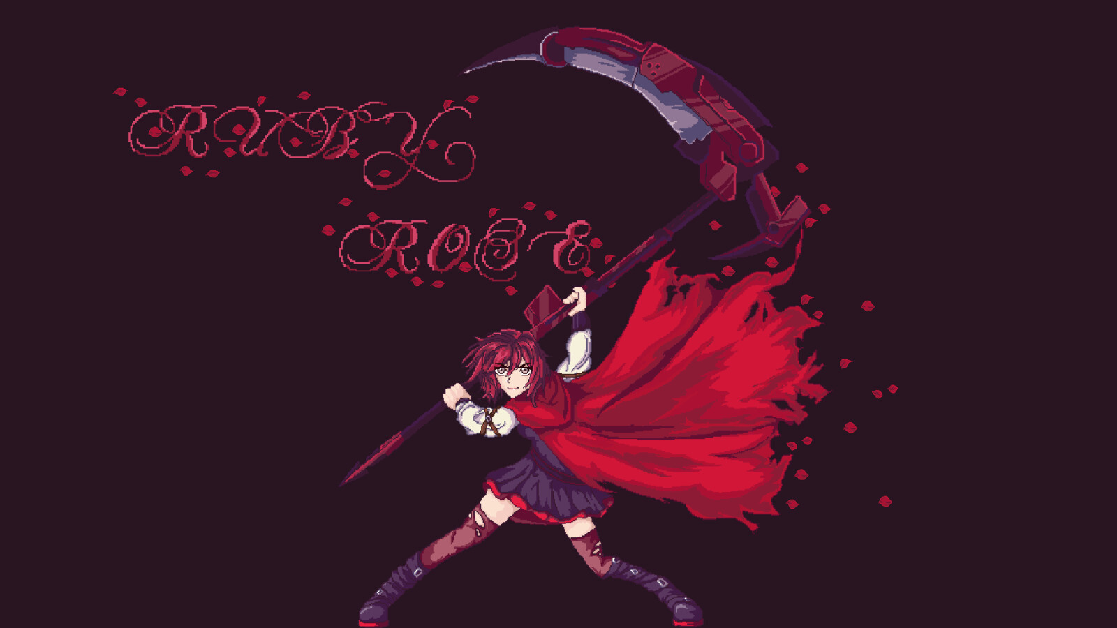 Jack Brown - Ruby Rose - Pixel Art