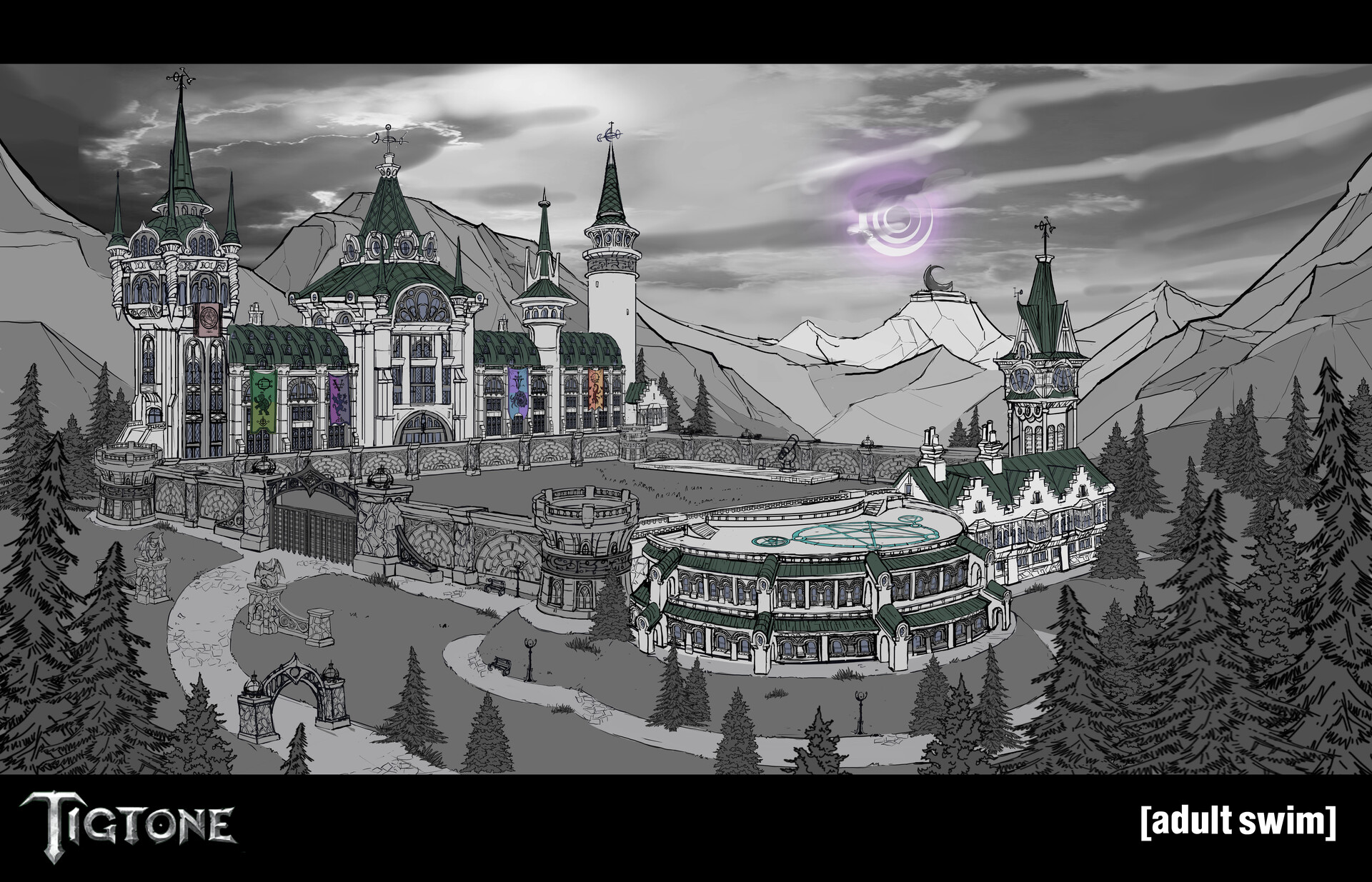 ArtStation - Tigtone and the Series BG Designs