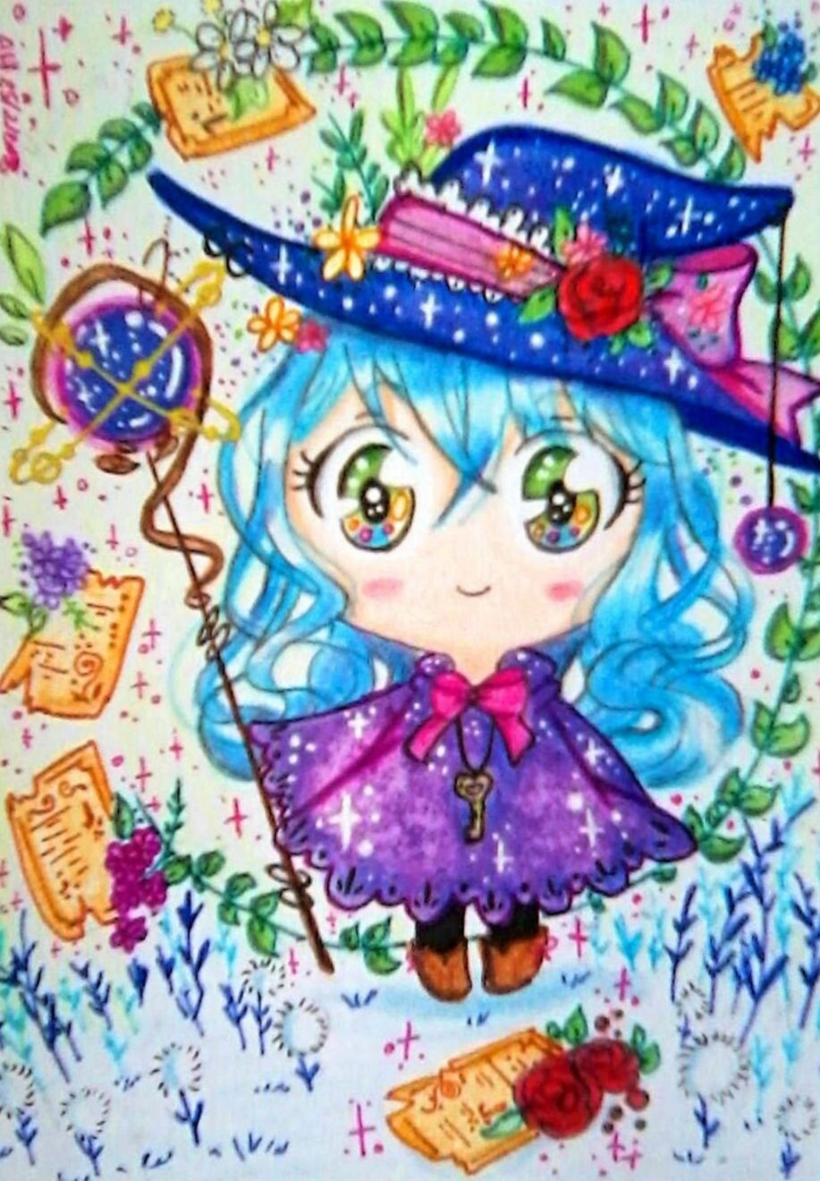 ArtStation - Mini witch.