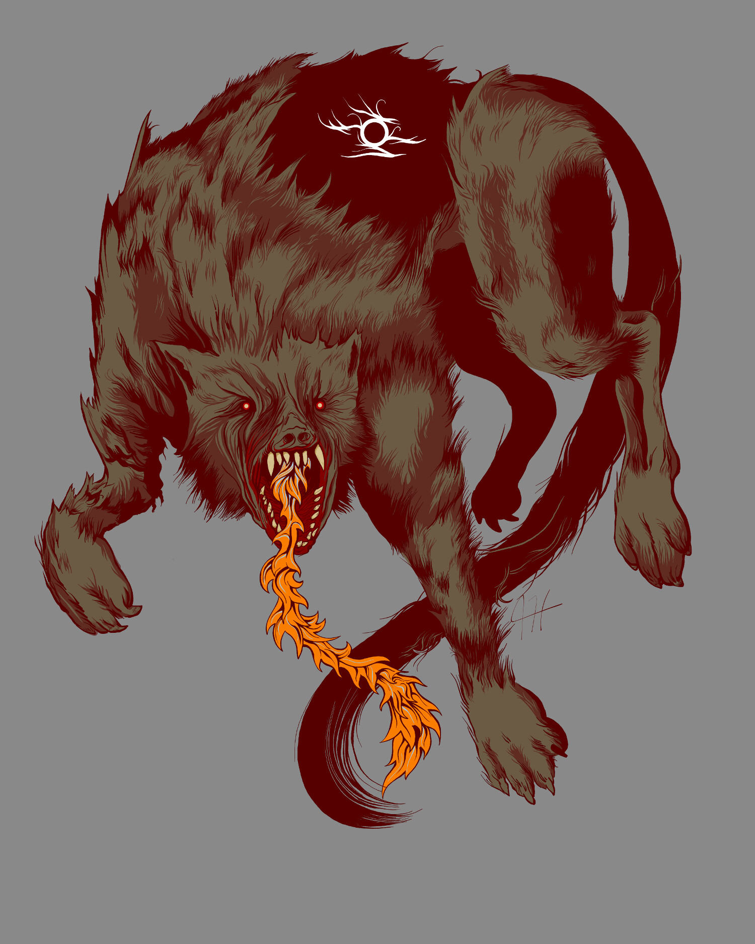 ArtStation - Carcharoth, the Red Maw